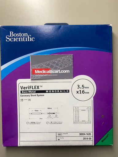 Boston Scientific VeriFLEX Bare-Metal Monorail Coronary Stent System ...