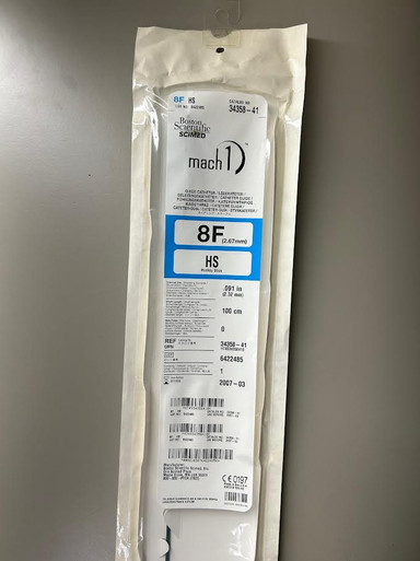Boston Scientific SCIMED Mach1 8F HS Guide Catheter (H74934358410)