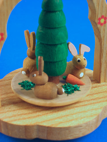 Rabbits Bunny Spring German Pyramid