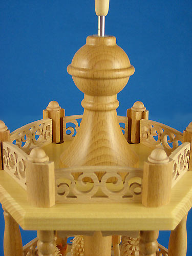 Snowmen Carousel German Pyramid