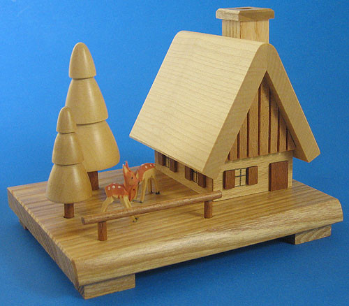 Forest House German Smoker | ChristKindl-Markt German Gifts