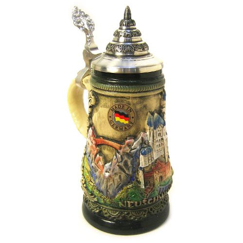 Alps Castle German Beer Stein | ChristKindl-Markt German Gifts
