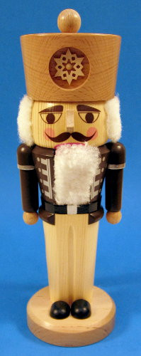 Natural Wood King German Nutcracker