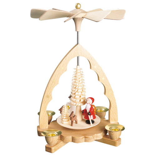 Santa with Snowman Pyramid