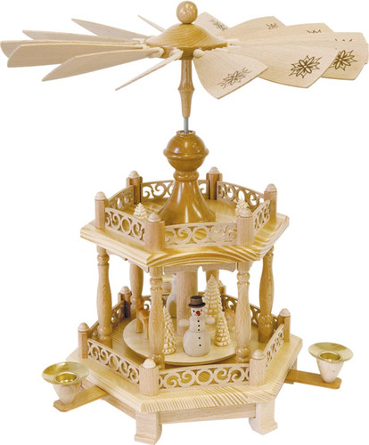 Two Level Snowman Pyramid