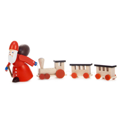 Wooden German Train Set Small 22mm | ChristKindl-Markt German Gifts