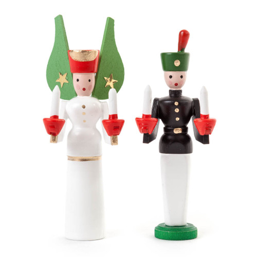 German Ornament White Angel Singing | ChristKindl-Markt German Gifts