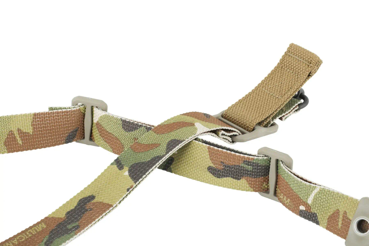 BLUE FORCE VICKERS 221 SLING - QD - PB - 1 POINT / 2 POINT - MULTICAM