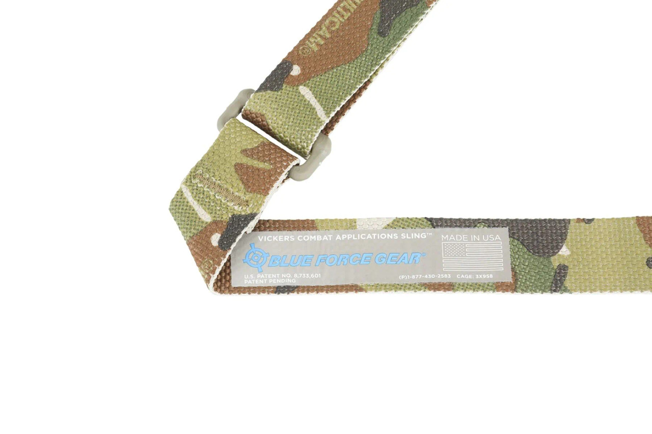 BLUE FORCE VICKERS COMBAT SLING - 2 POINT - MULTICAM - PLASTIC