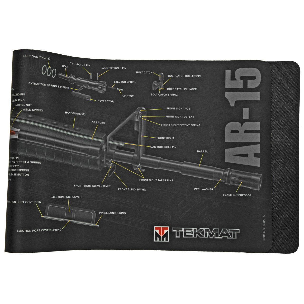 TEKMAT - AR-15 CUTAWAY MAT