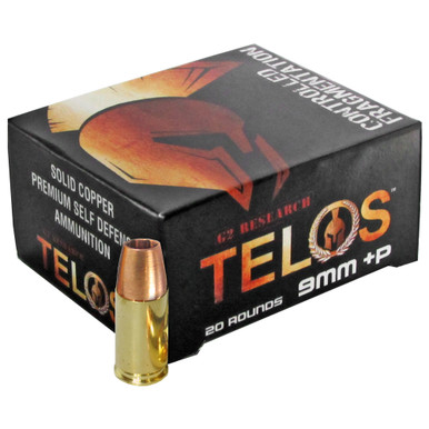 G2 RESEARCH - 9 MM - 92 GR - COPPER - 20 RDS/BOX