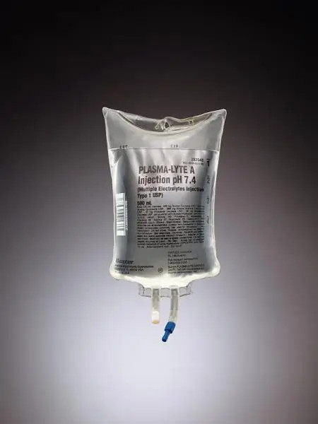 Baxter PLASMA-LYTE A Injection pH 7.4 (Multiple Electrolytes Injection ...
