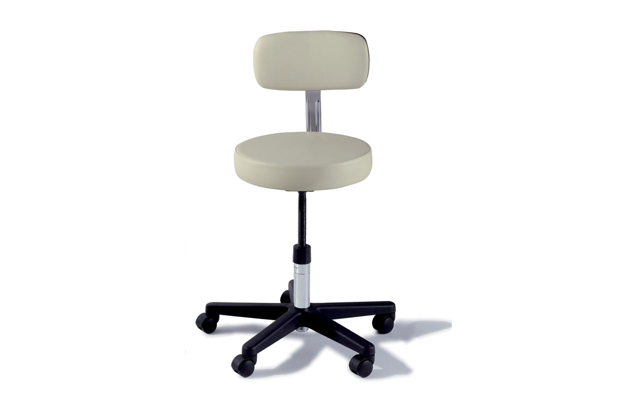 Midmark Ritter 271 Adjustable Value Series Stool with Backrest | Exam ...