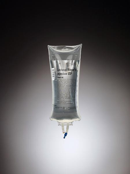 Baxter Lactated Ringer's Injection, USP, 1000 mL VIAFLEX Plastic ...