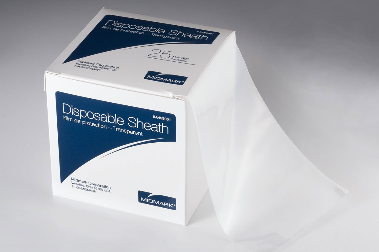 Midmark 9A459001 Disposable light sheaths; 5 boxes of 25 per carton ...