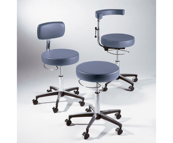 Midmark Ritter 274 Manual Screw Adjust Classic Series Stool | Exam ...