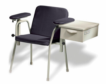 Blood chair chooser upholstered/storage/no bariatric/no child