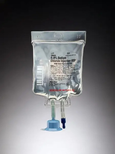Baxter 0.9% Sodium Chloride Injection, USP, 100 mL MINI-BAG Plus ...