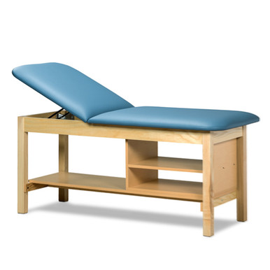 Clinton 1030 Classic Series Treatment Table with Shelving | Exam Tables ...