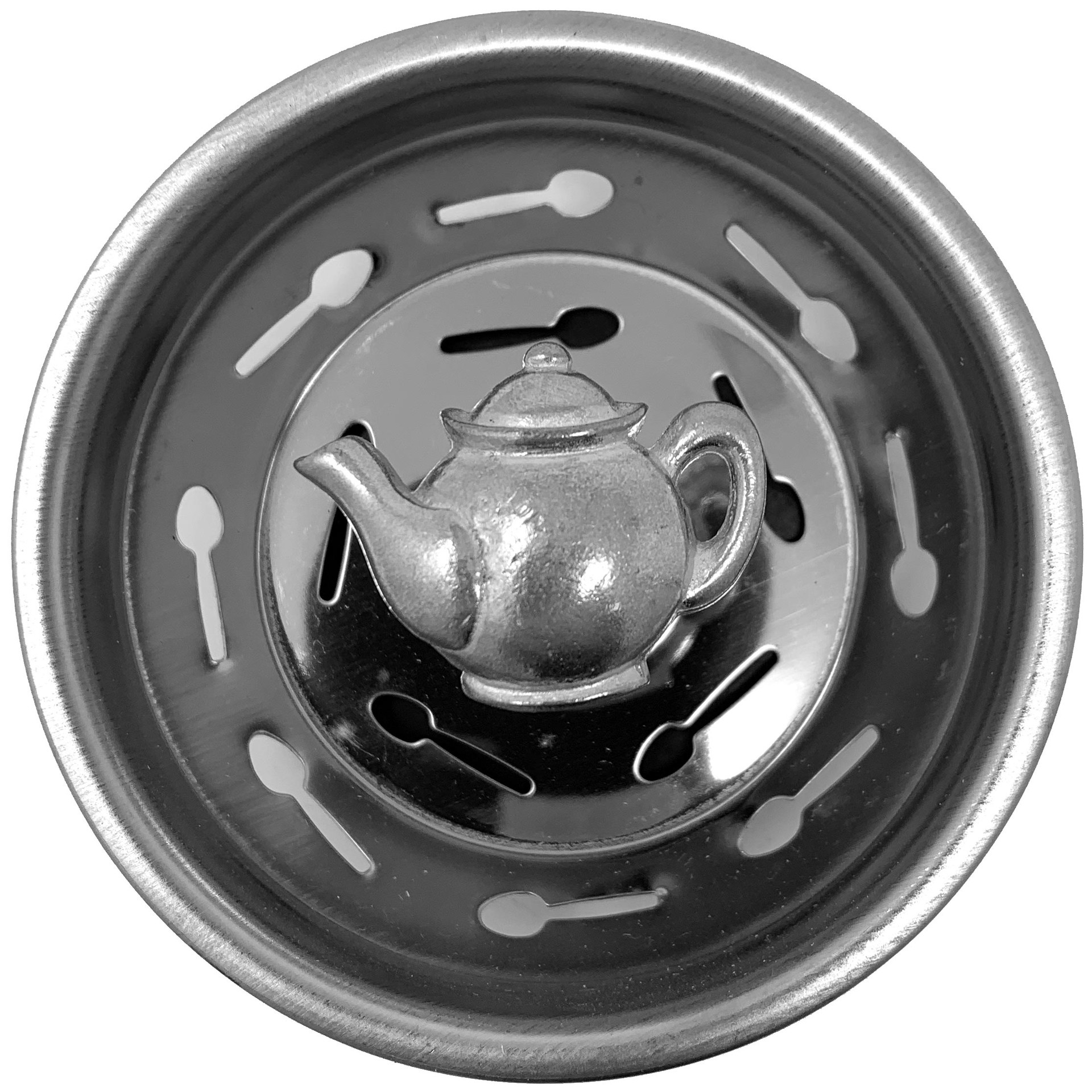 Cat Kitchen Sink Strainer - White - 04SS