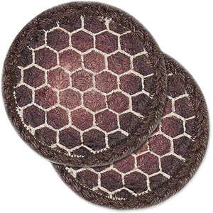 Turtle Shell Table Trivet - SET OF TWO - 5" (H-003-5)