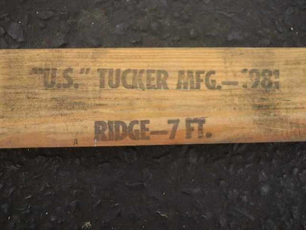 U.S. Tucker/ Poles Upright's 10' 3" Long x 2 1/2 Diameter Tent Poles