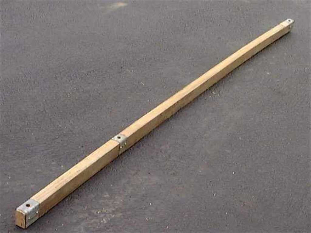 U.S. Tucker/ Poles Upright's 10' 3" Long x 2 1/2 Diameter Tent Poles