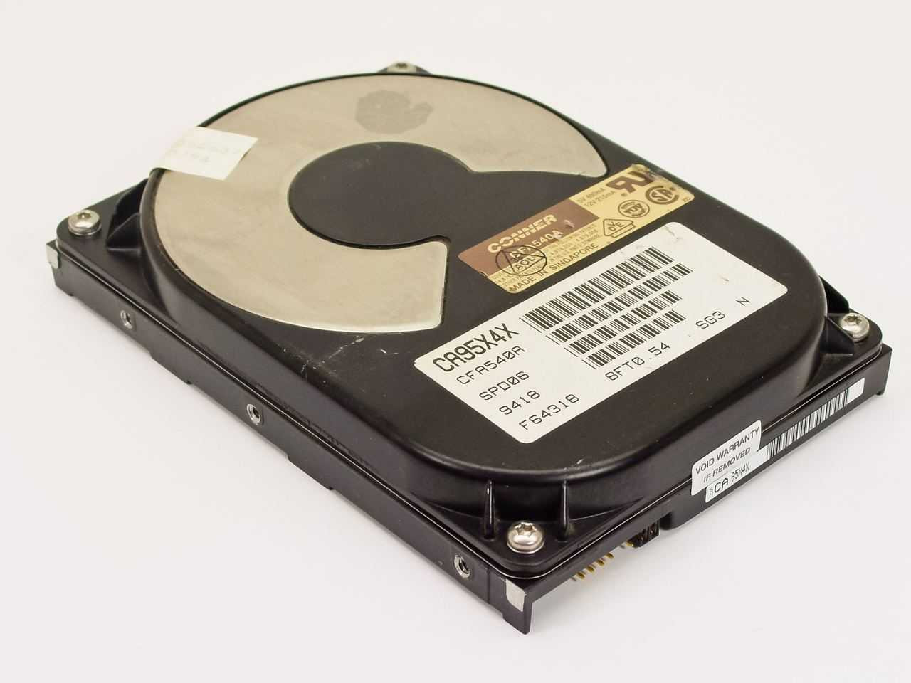 Conner CFA540A 540MB 3.5" IDE Hard Drive