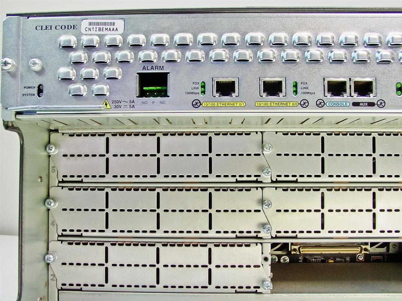 Cisco 3660-MB-2FE 3600 Series Router Chassis with Power Supply