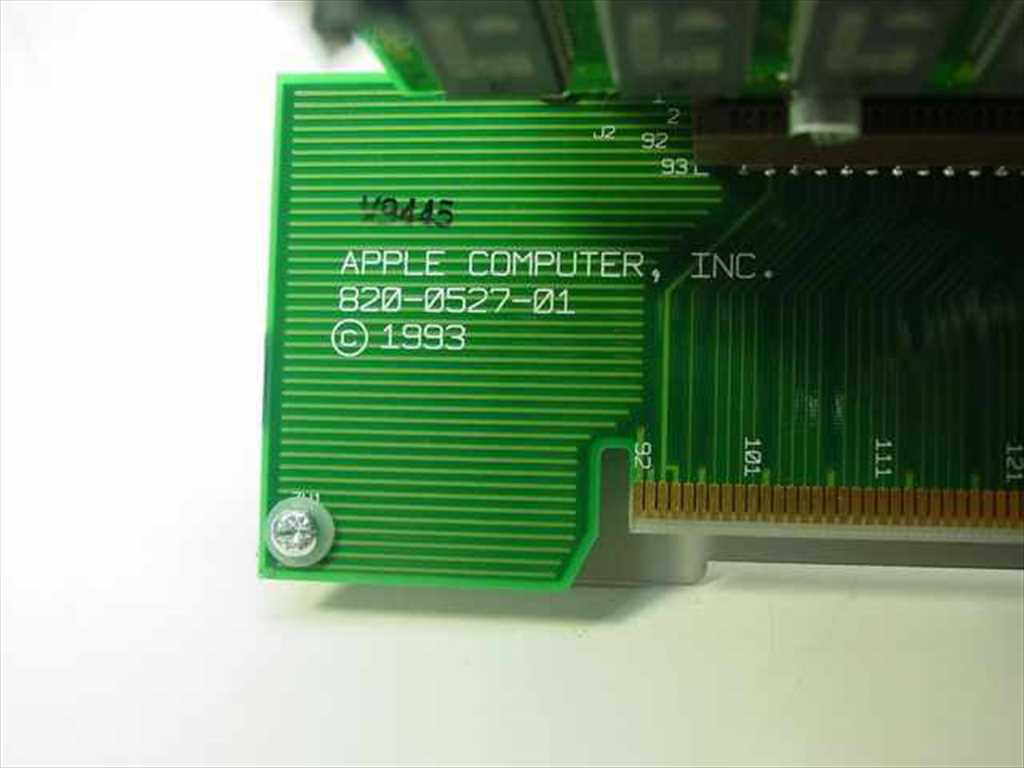 Apple 820-0527-01 Apple 8 Bit VGA Card