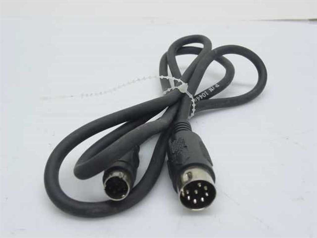 VeriFone 10448-00 8-Pin DIN to 8-Pin Mini DIN Printer to MSR Cable