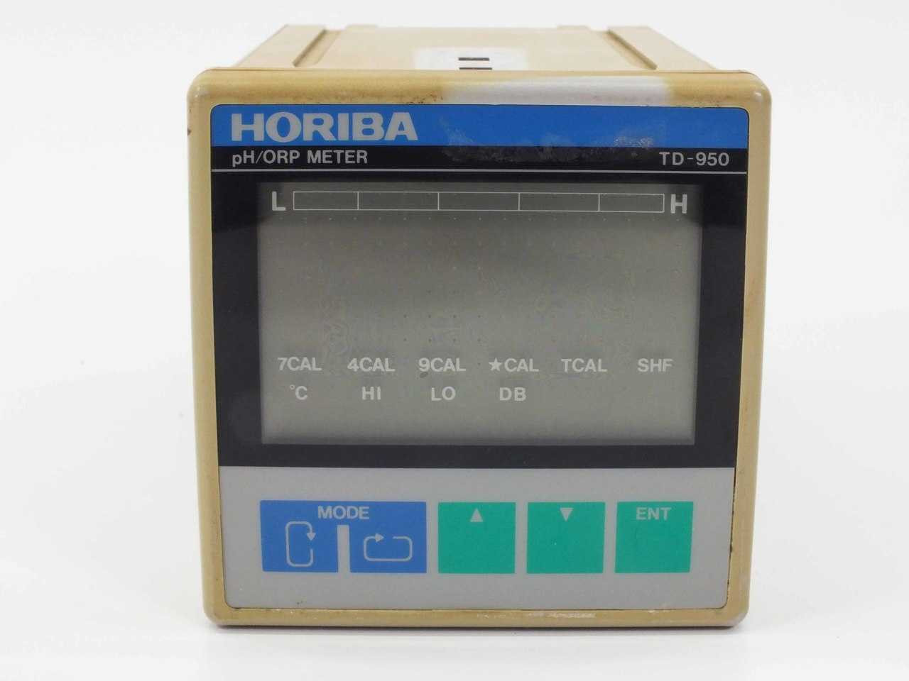 Horiba TD-950 E TD-950pH/ORP Panel Meter Process Analyzer - Used ...