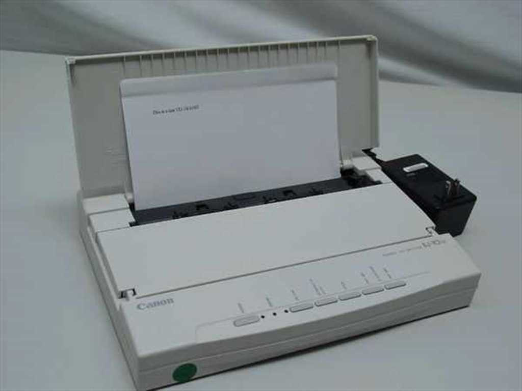 Canon BJ-10sx Portable Bubble Jet Printer - Model K10068
