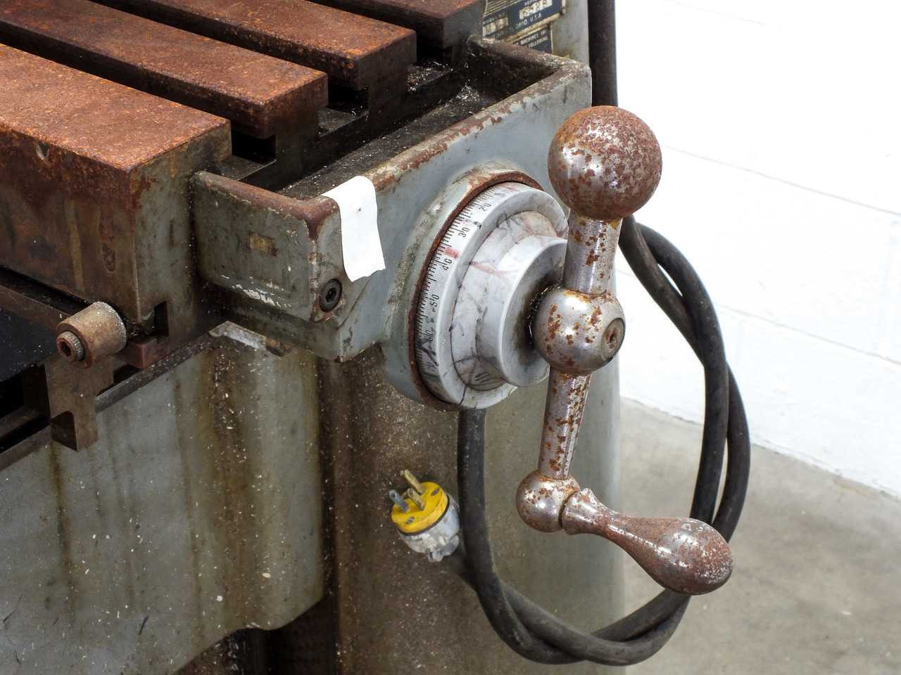 US Burke Machine Tool Co MVI Millrite Adjustable Angle Lathe 180 ...