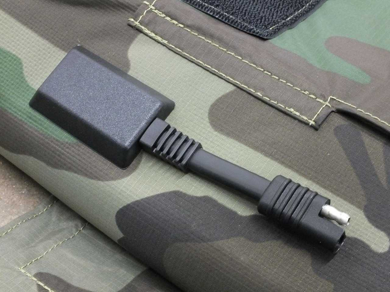 Global Solar 12V 42 Watt Foldable CIGS Military Woodland Camo Solar ...