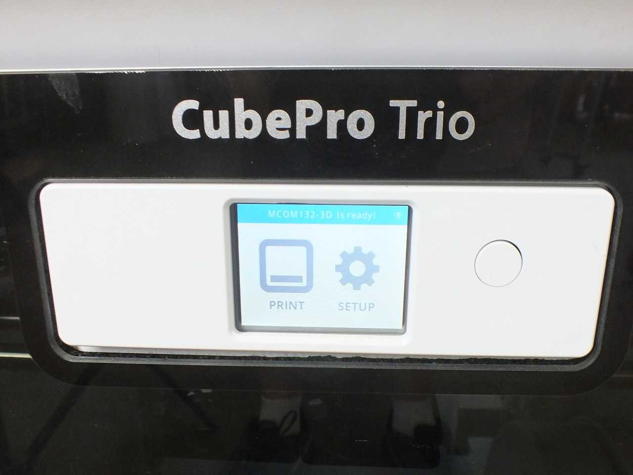 3D Systems CubePro Trio 3D Printer Model 401735 - PLA Plastic and ABS ...
