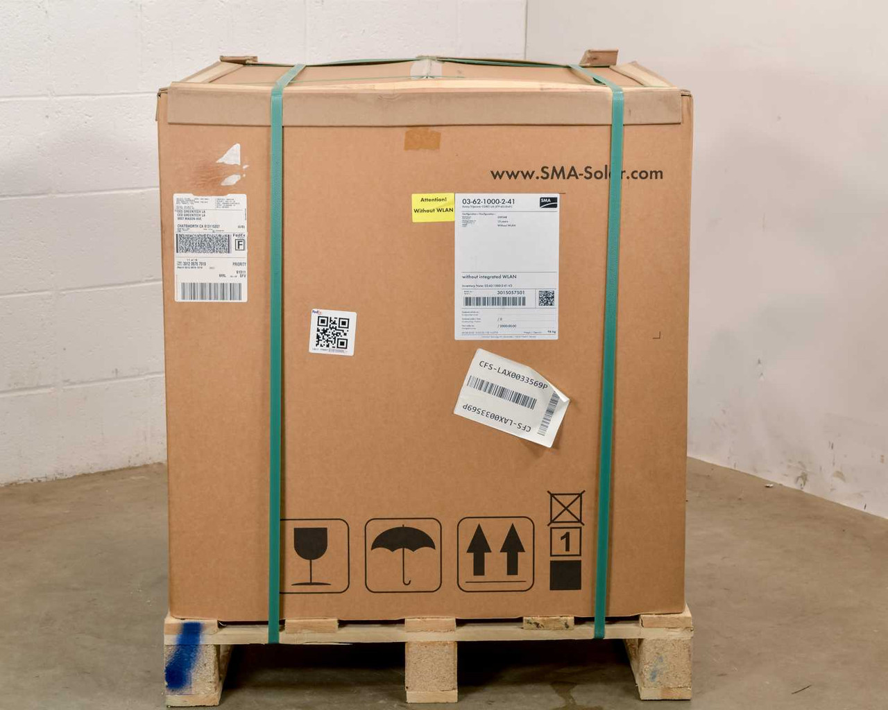 SMA STP 62-US-41 62KW Tripower CORE1-US Free-Standing PV Inverter - New ...