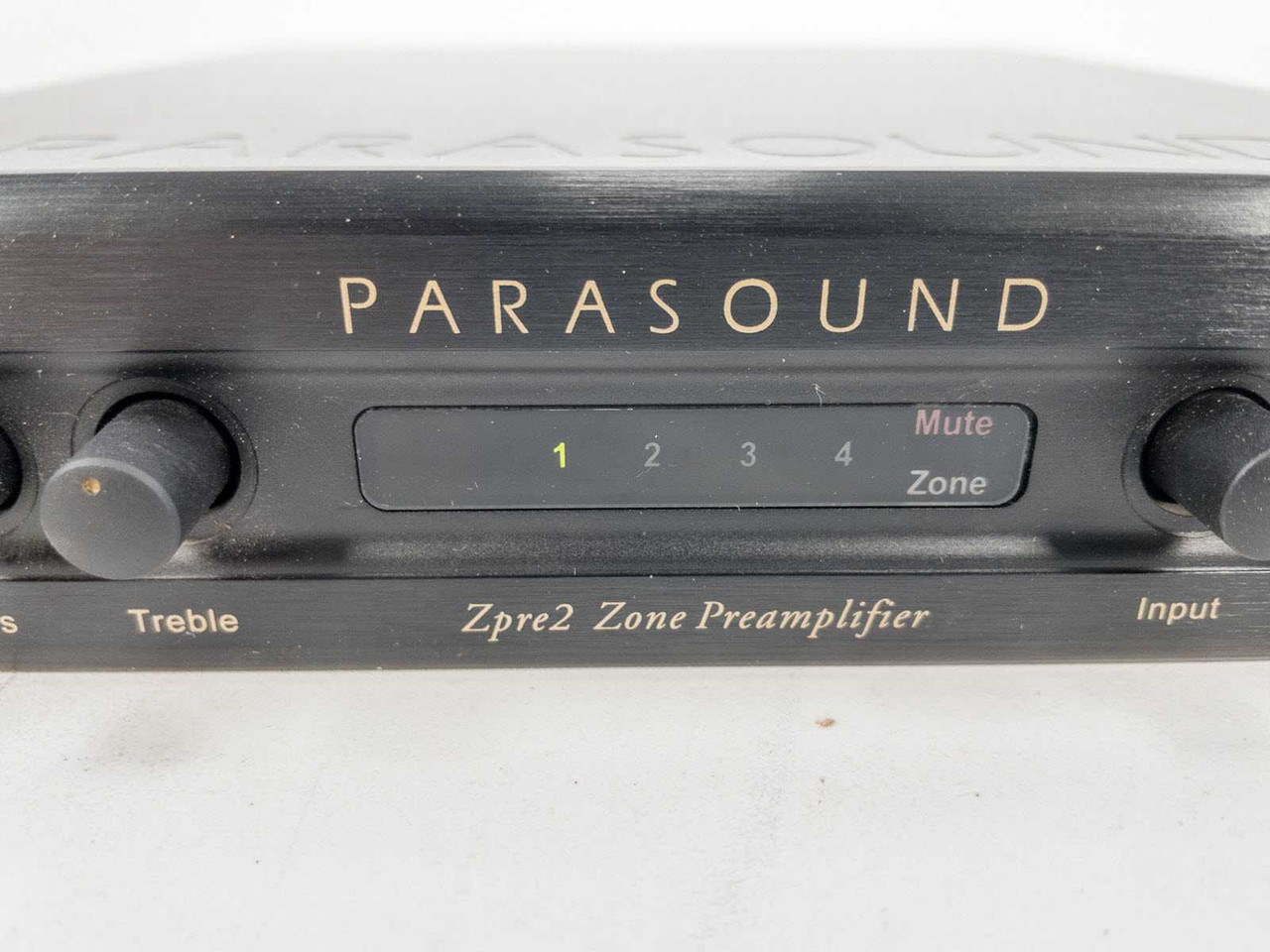 Parasound Zpre2 Zone Preamplifier 4 Line-Level Audio + 4 Composite ...