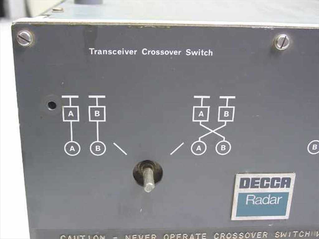 Decca Radar 65347 Interswitch Transceiver Crossover Switch