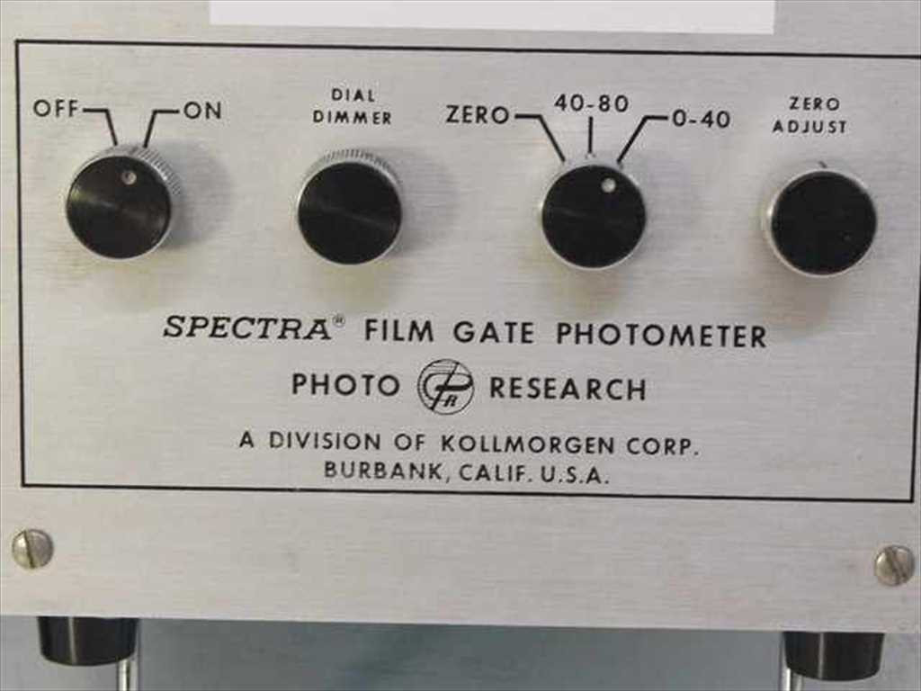 Photo Research Spectra 900-OP-C FilmGate Photometer / Light Meter - AS IS