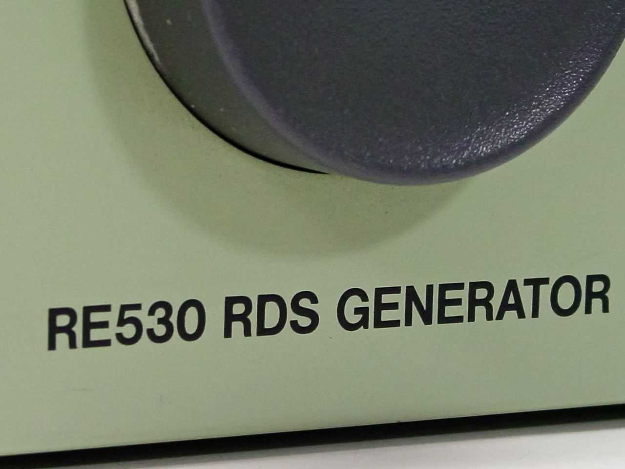 Radio Electronics RE530 RDS Generator IEEE 488 Bus Memory Bus Options