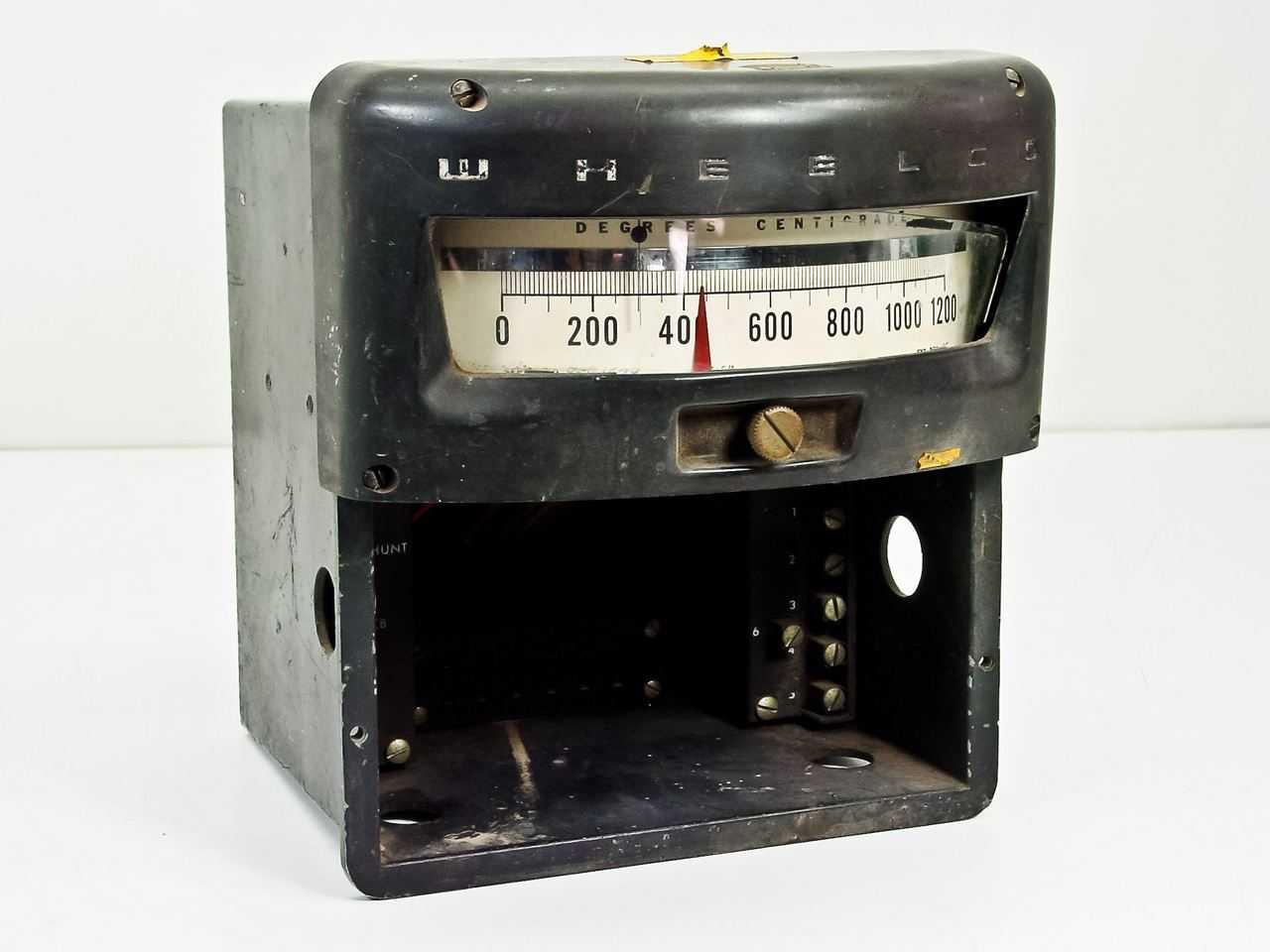 Wheelco 30 0-2400° F Thermometer Gauge - Austenal Laboratories ...