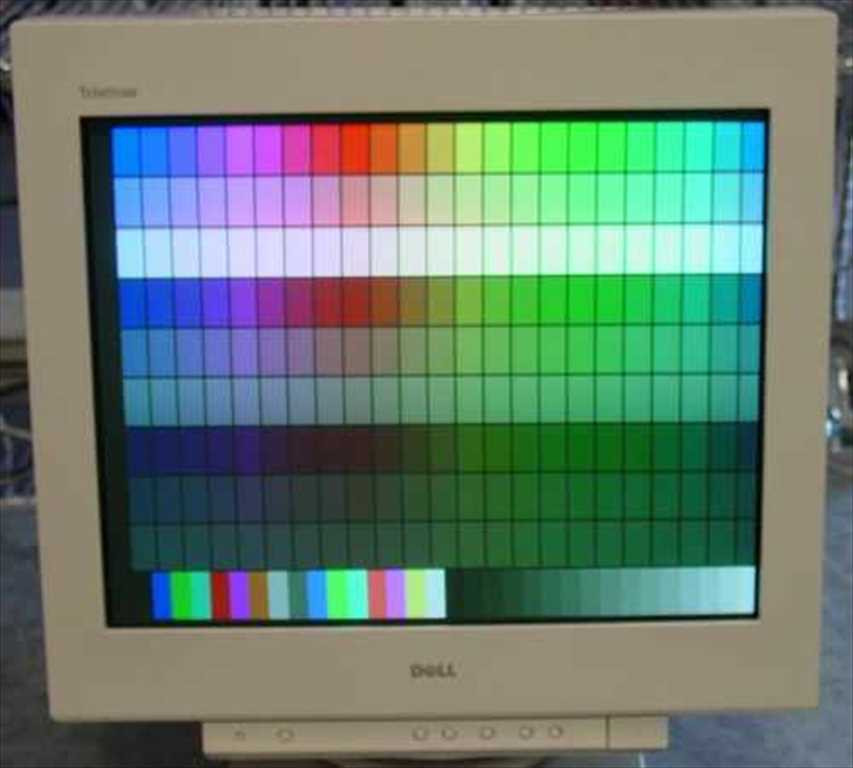 Dell Ultrascan P99119" CRT SVGA 1600 x 1200 .24DP - Beige Monitor 08376T