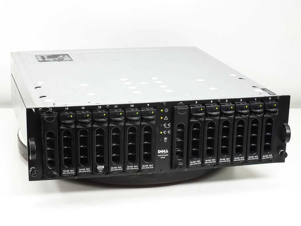 Dell Powervault 220S SCSI External 3U Rackmount Server Storage ...