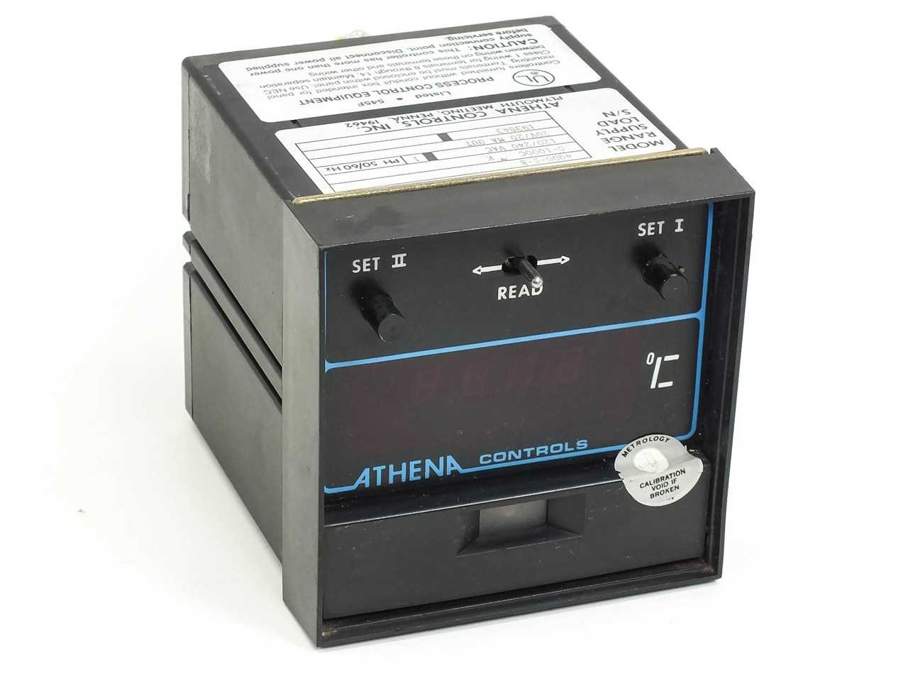 Athena Controls 4000-S-B 0~1000°C Process Control Temperature ...