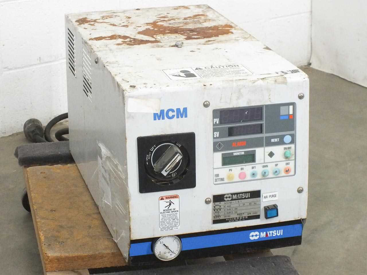 Matsui MCM-151 Plastic Injection Molder Temperature Controller 460V 3PH ...