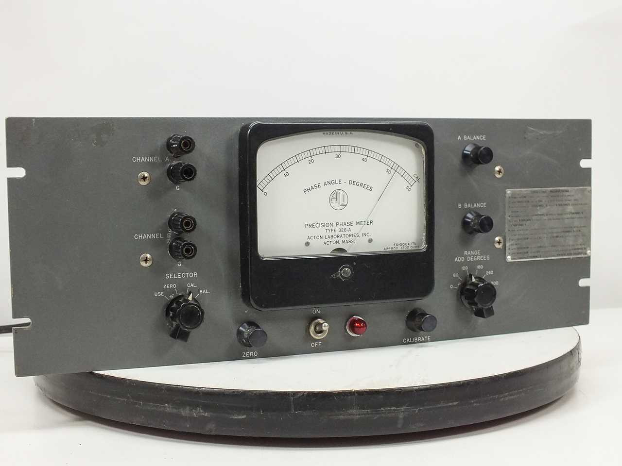 Action Laboratories Precision Phase Meter (328-A)