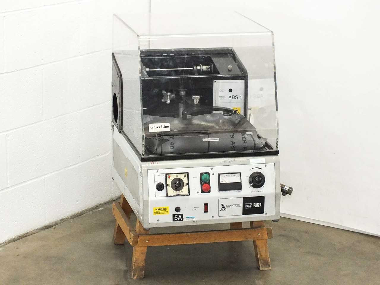 Logitech PM2A Precision Lapping and Polishing Machine w/ ABS1 Autofeed ...