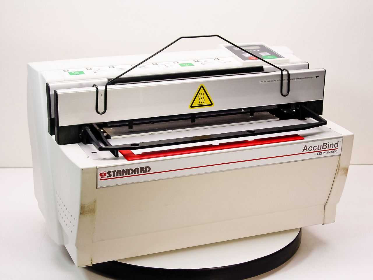 Standard Accubind Document Book Binding Machine System -AS-IS / FOR PARTS