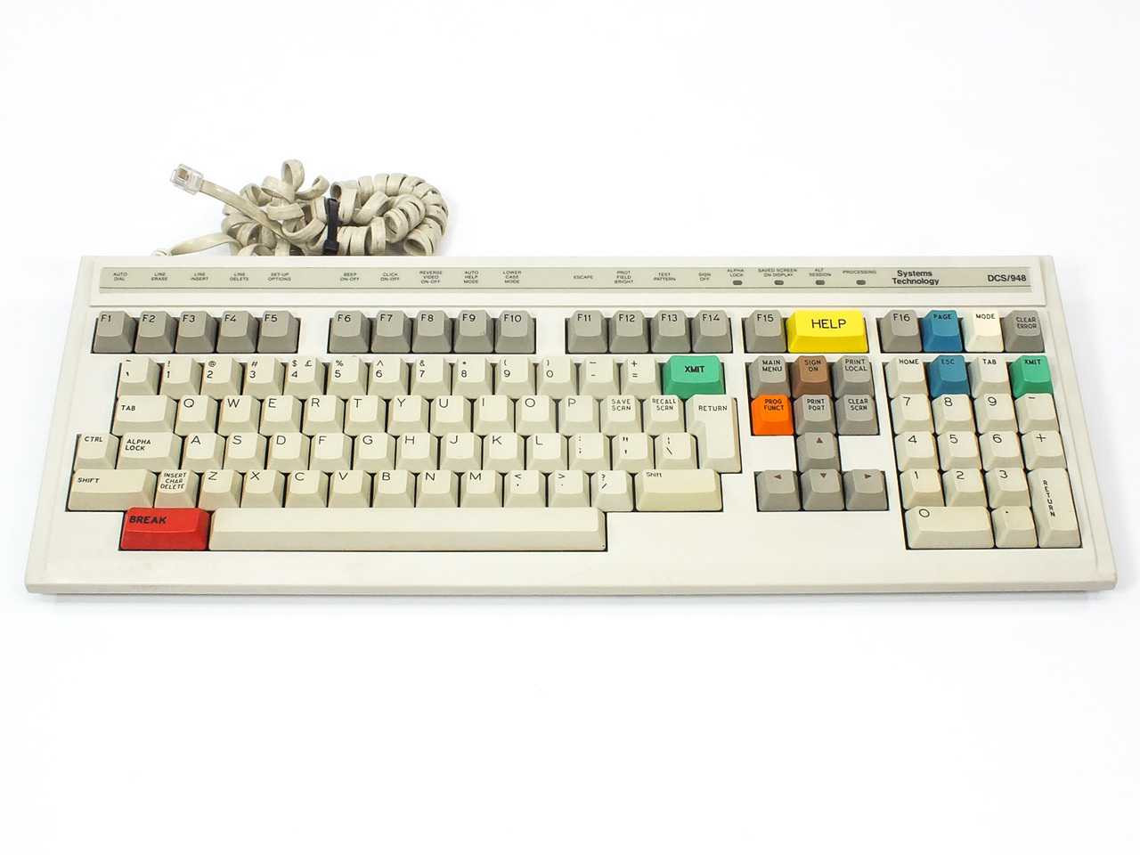 Universal Computer Systems ANSI Terminal Keyboard DCS/948